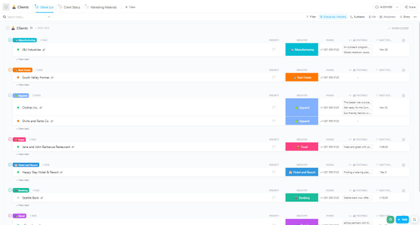 ClickUp™ Templates for Operations
