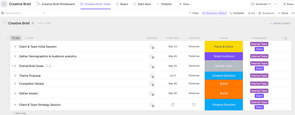ClickUp™ Project Management for Teams of all Types