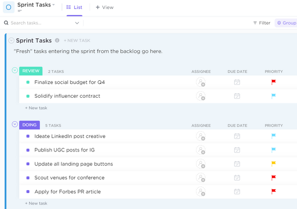 ClickUp™ Project Management for Teams of all Types