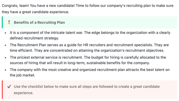 Recruitment Action Plan | Template by ClickUp™