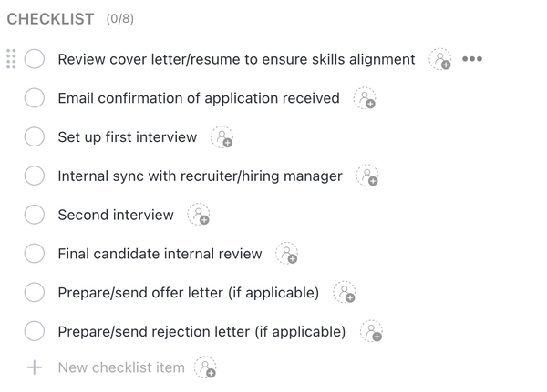 Recruitment Action Plan Template By Clickup™ 2019