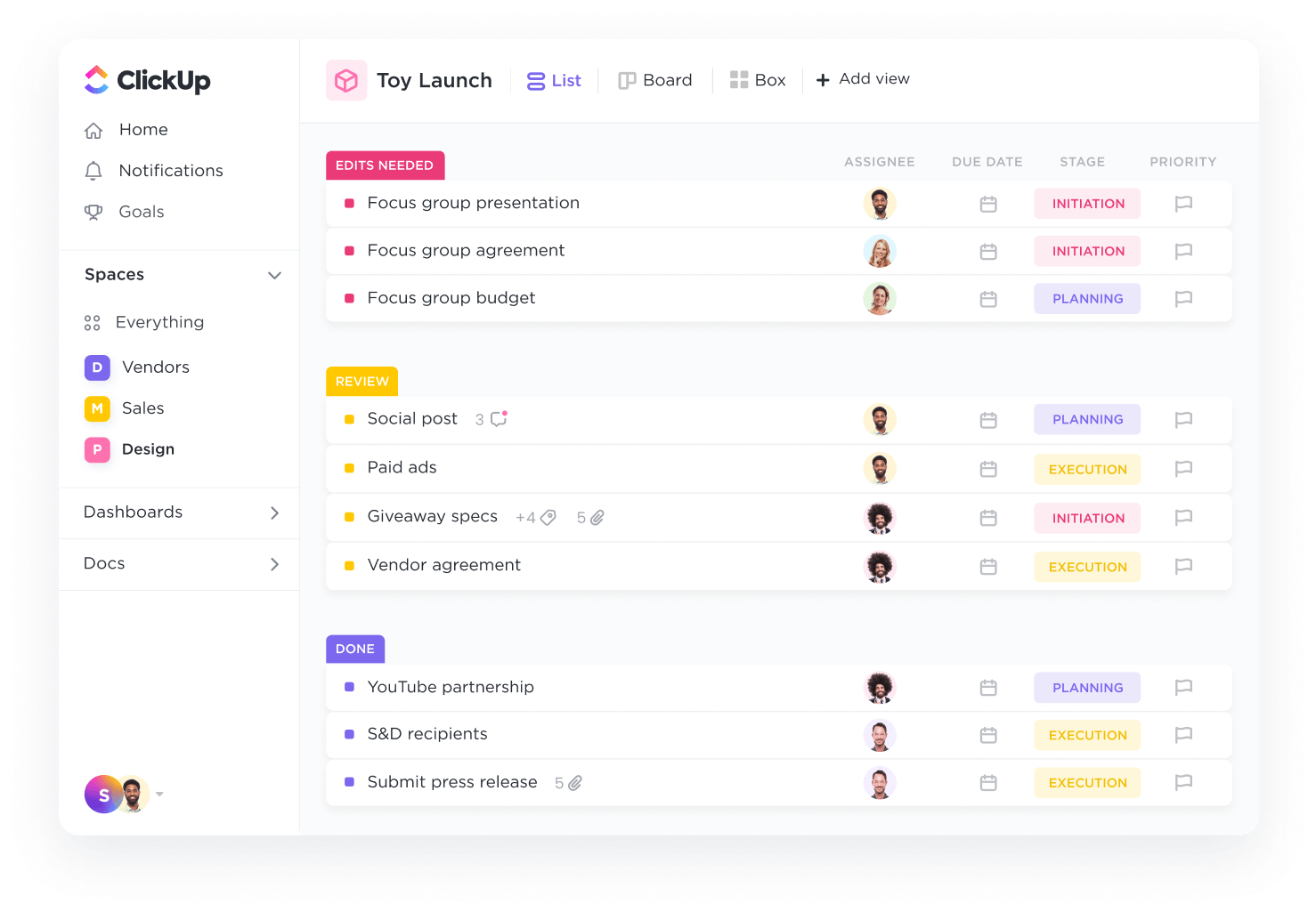 Notion vs. ClickUp™ | The #1 Notion Alternative is ClickUp