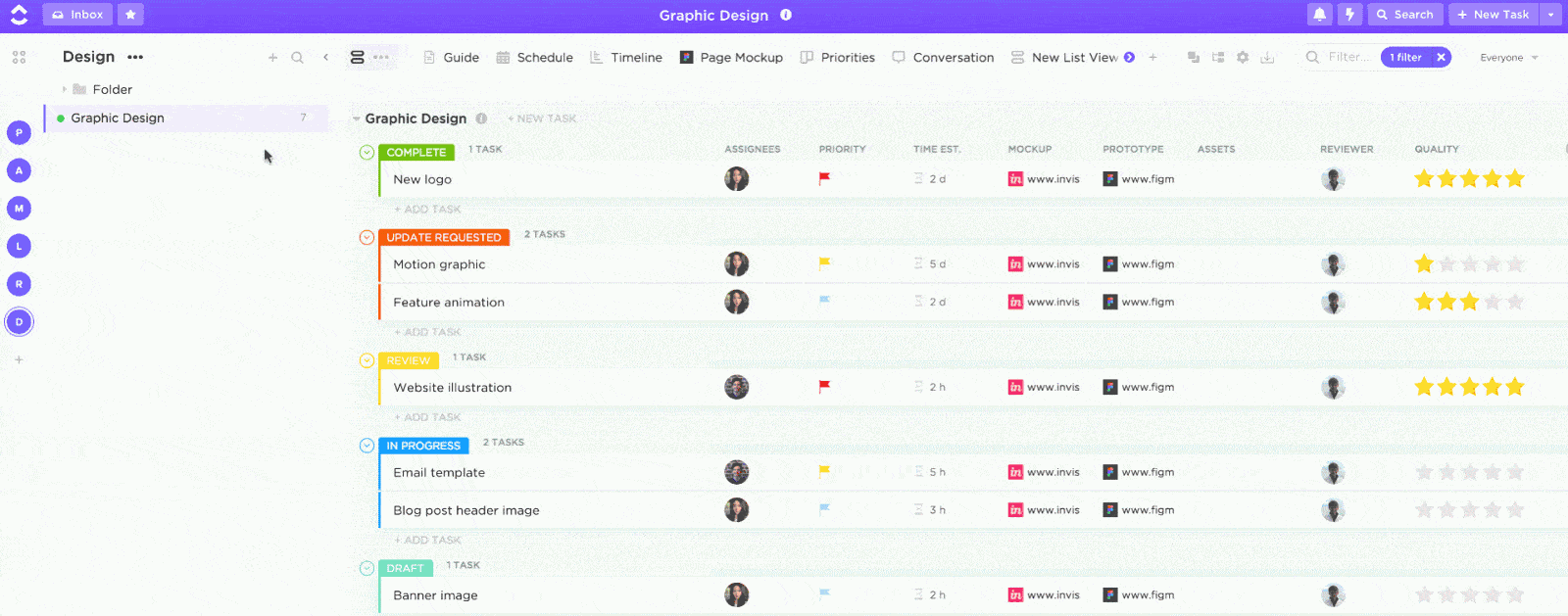 Clickup Task Template